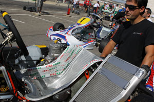 IMAF レーシングシート FA Mini Silver イナズマ