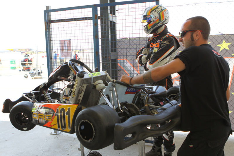 IMAF レーシングシート FA Mini Silver イナズマ